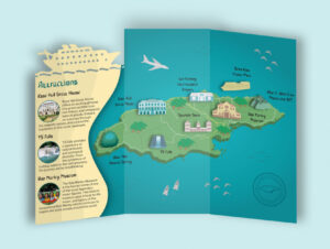 Brochure with a Map – Instructions – Craig Kunce