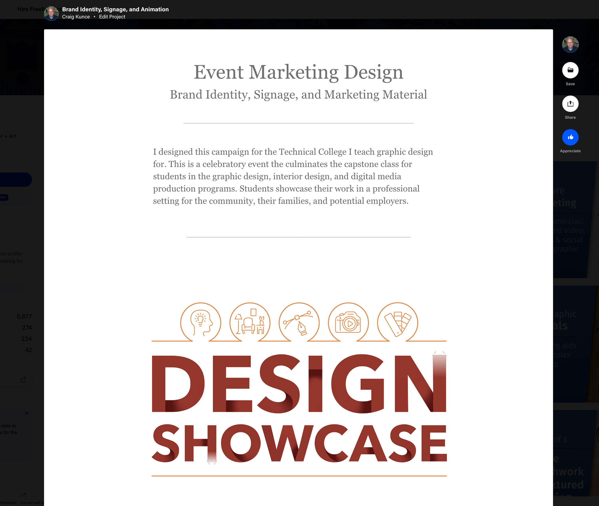 Behance Portfolio – Instructions – Craig Kunce